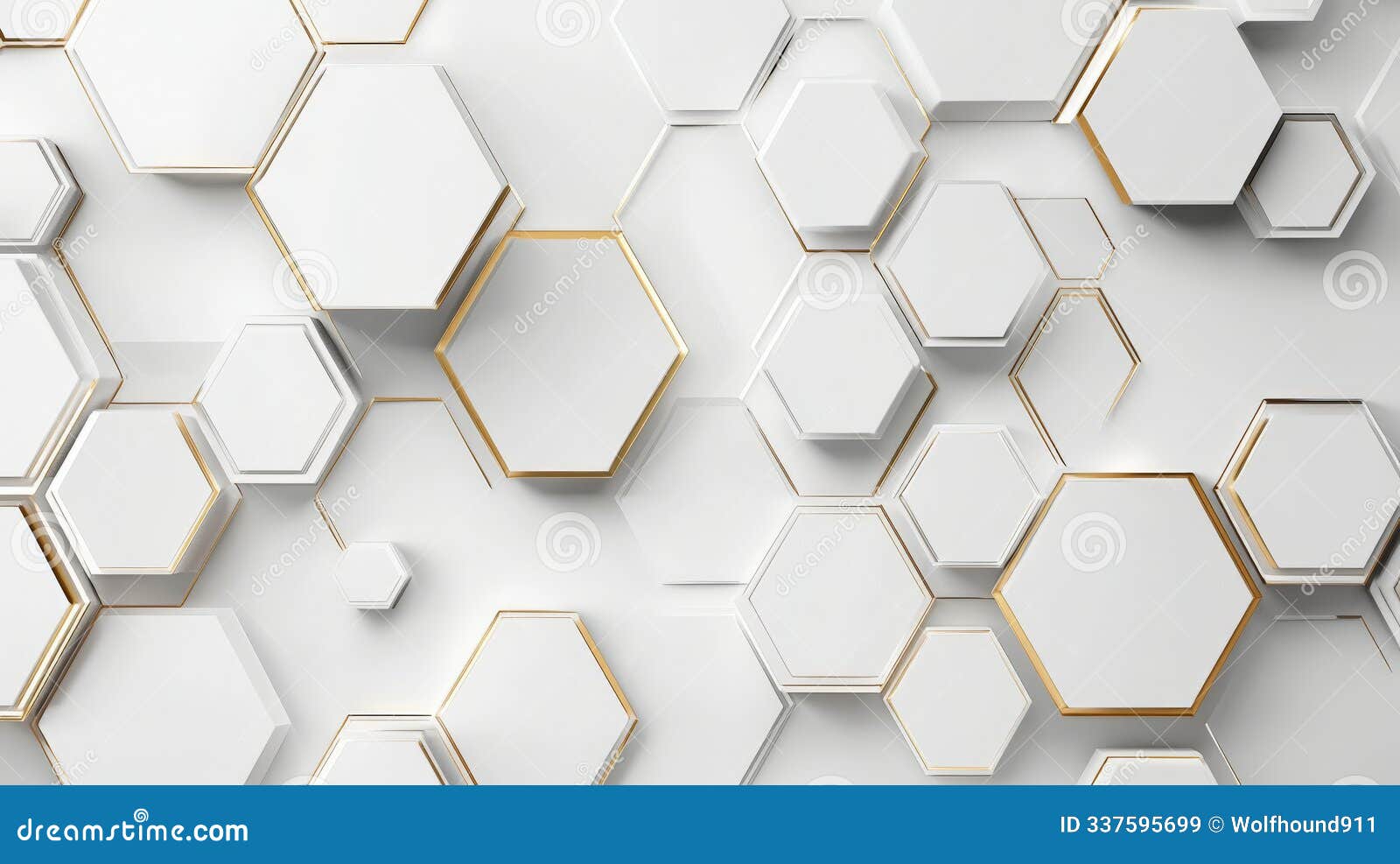 Modern Network-themed Background with Hexagonal Shapes in White and ...
