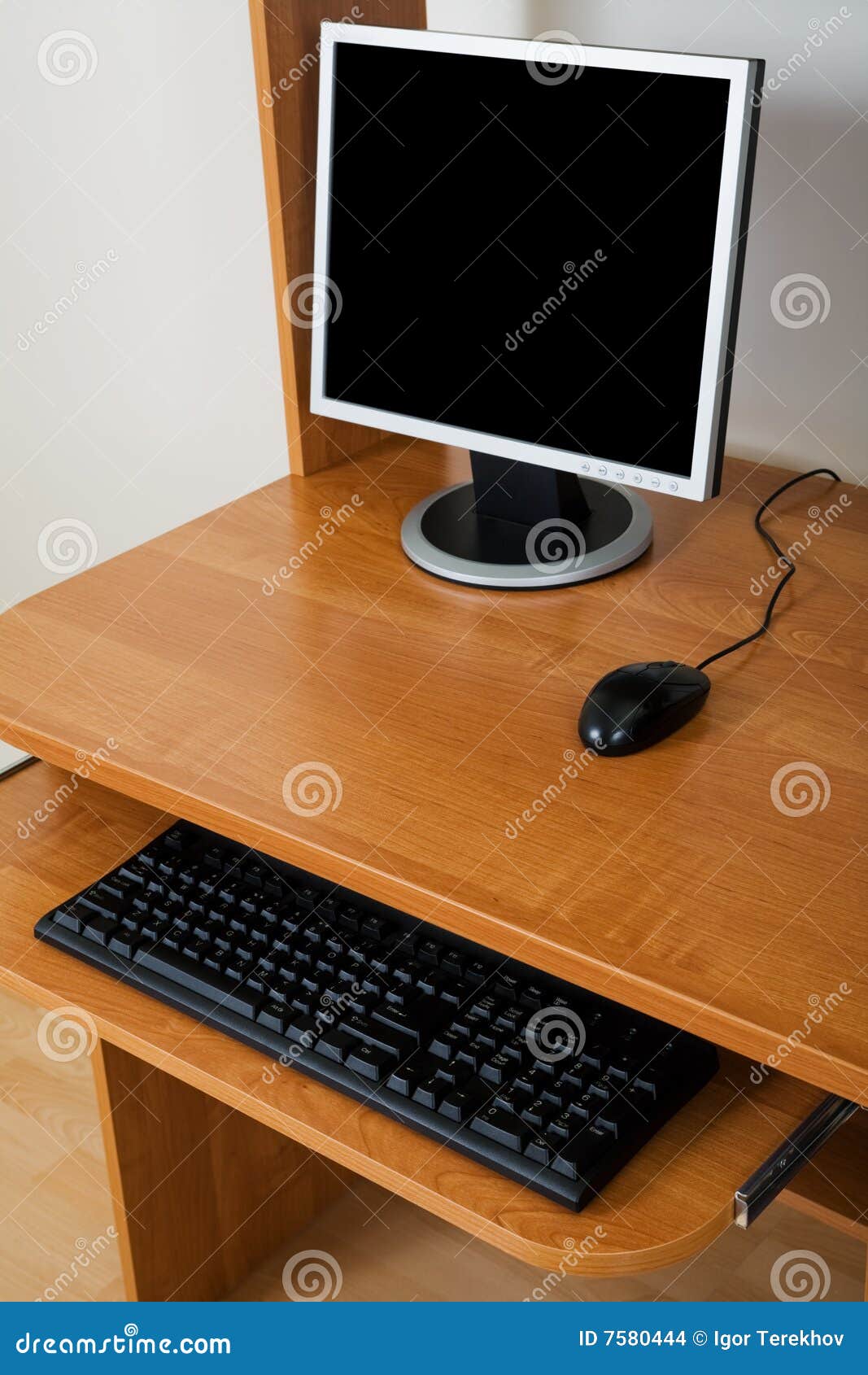 Modern new computer stock photo. Image of modern, equipment - 7580444