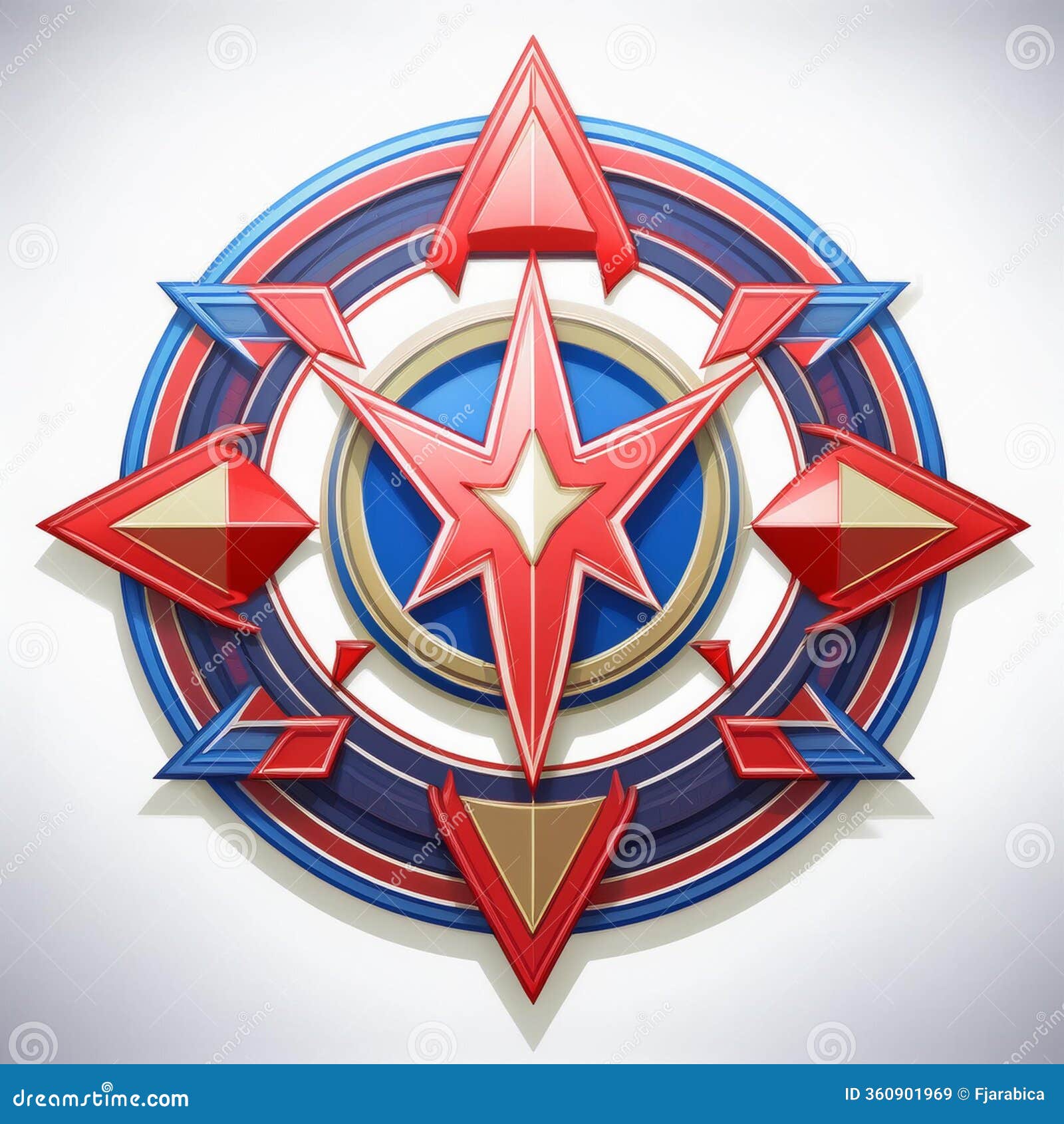 Modern new logo or icon stock illustration. Illustration of round ...