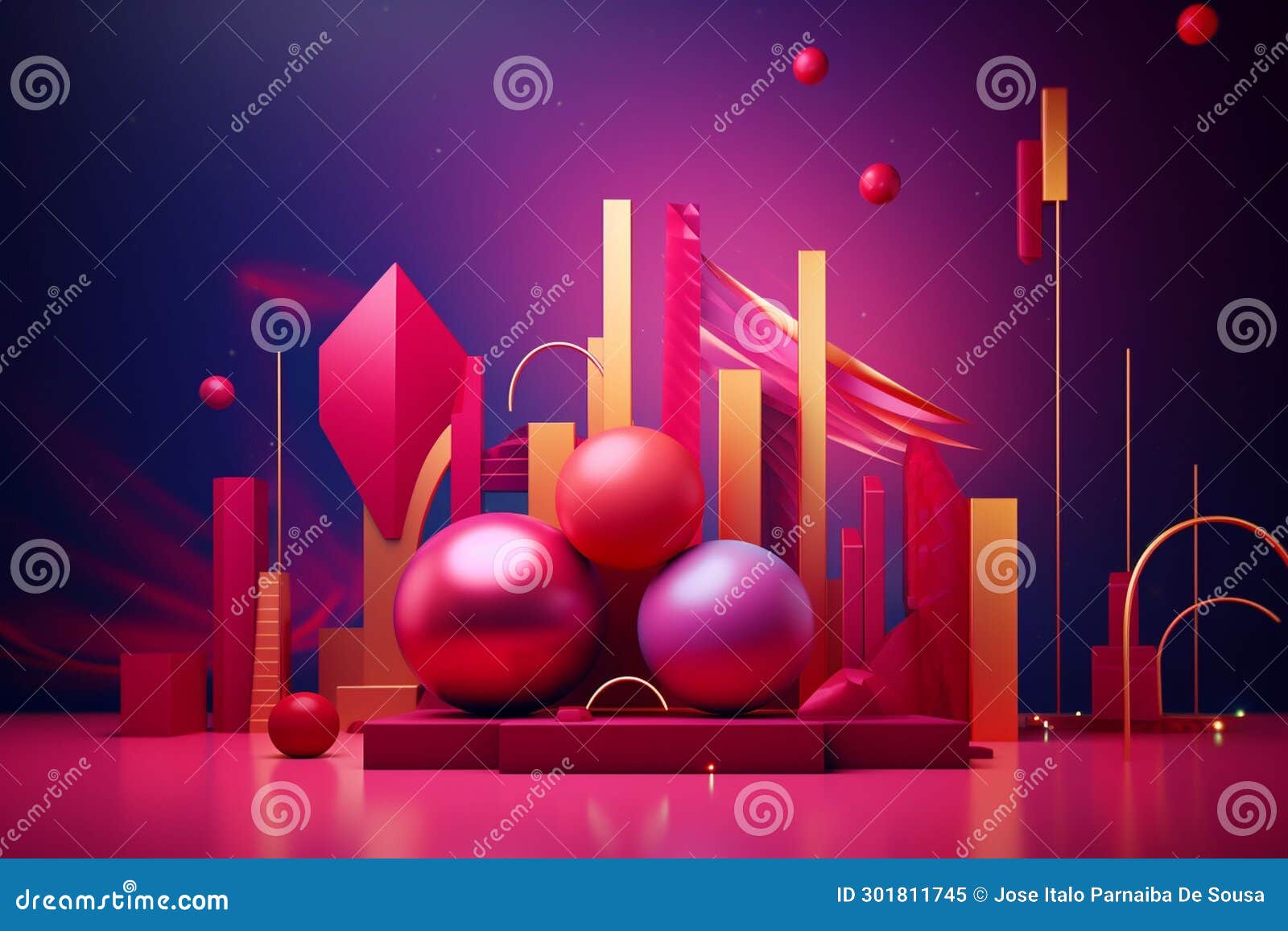 Modern New Years Illustration with Abstract Stock Illustration ...
