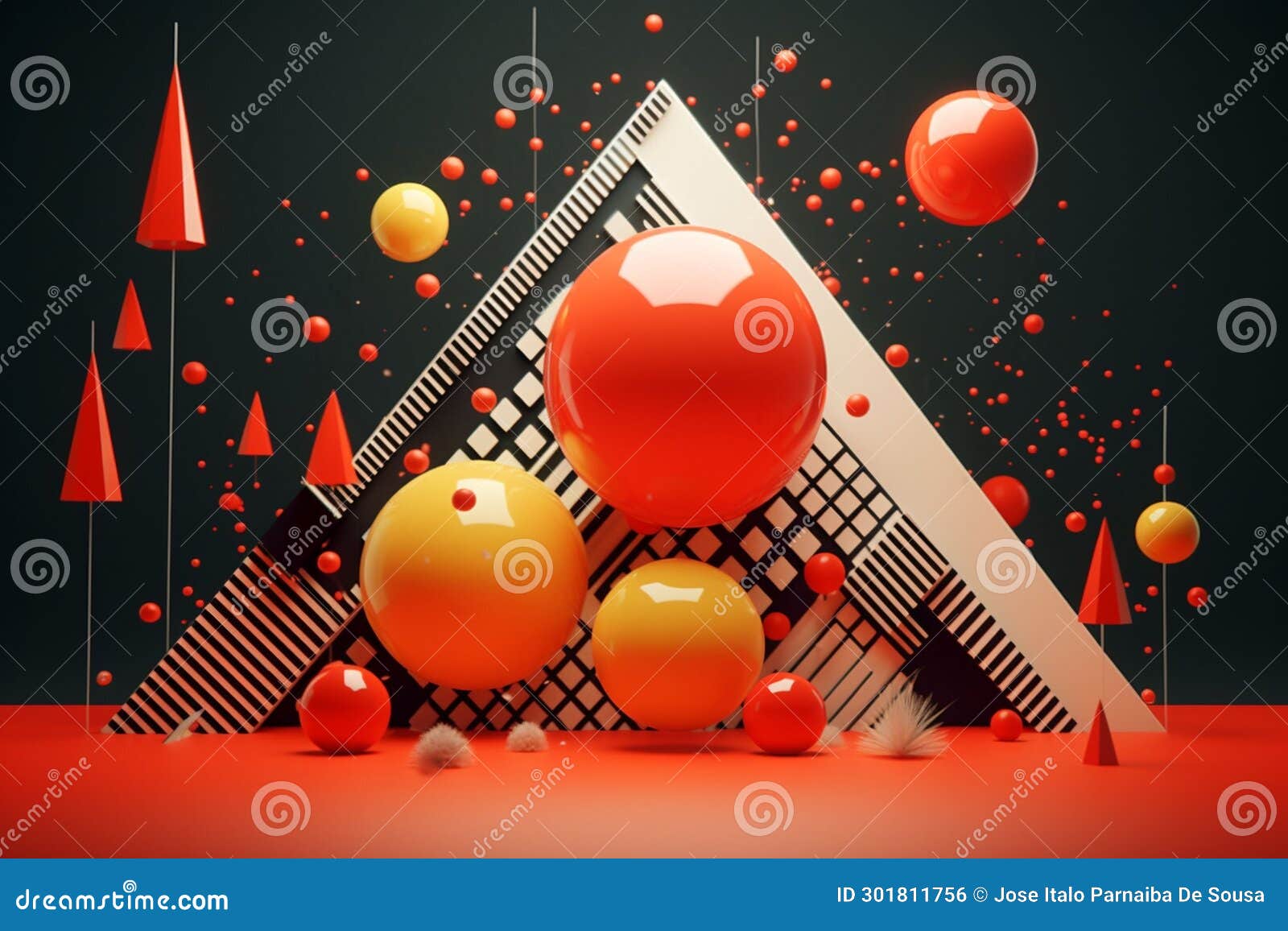 Modern New Years Illustration with Abstract Stock Illustration ...