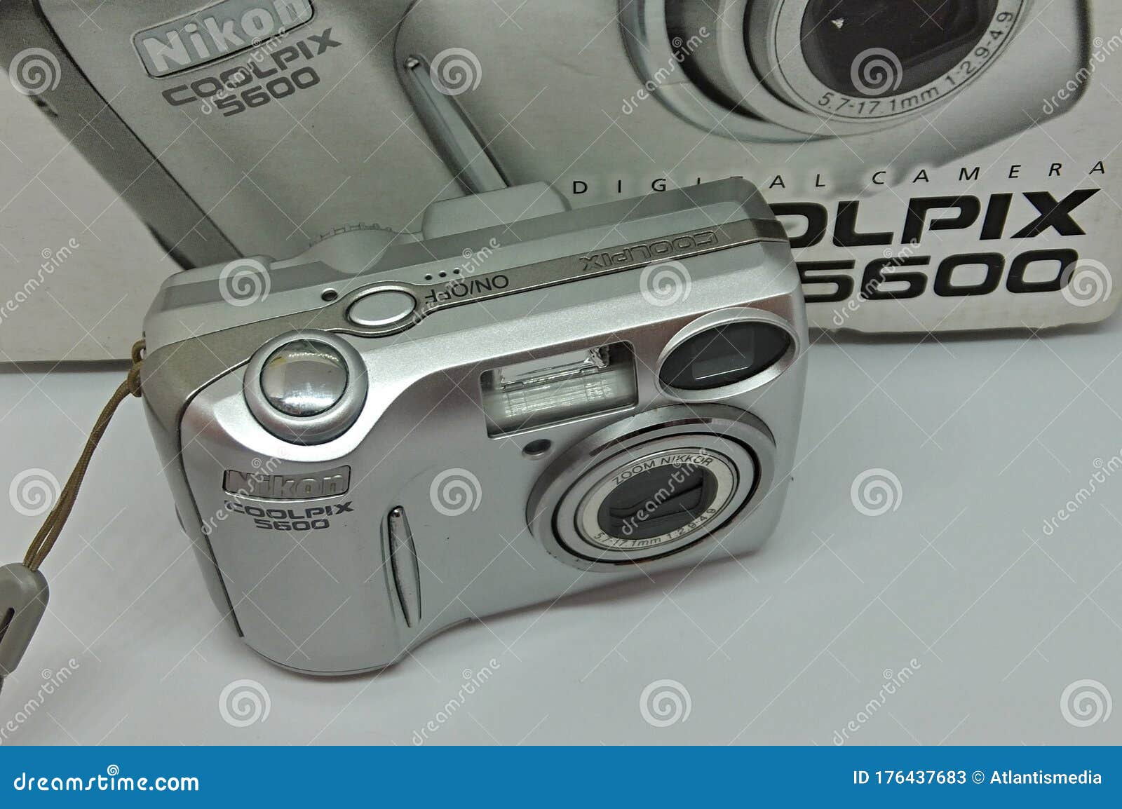 Modern Nikon Coolpix 5600 Digital Camera Editorial Stock Photo - Image ...