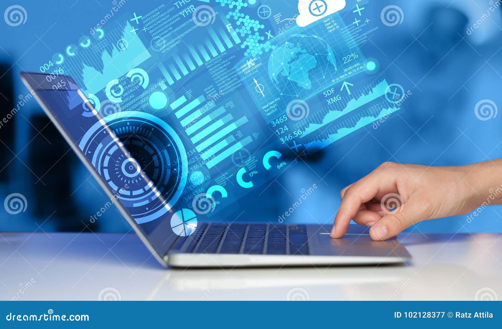 Future Technology Touchscreen Interface. Royalty-Free Stock Photo ... Future Technology Touchscreen Interface. Royalty-Free Stock Photo ...