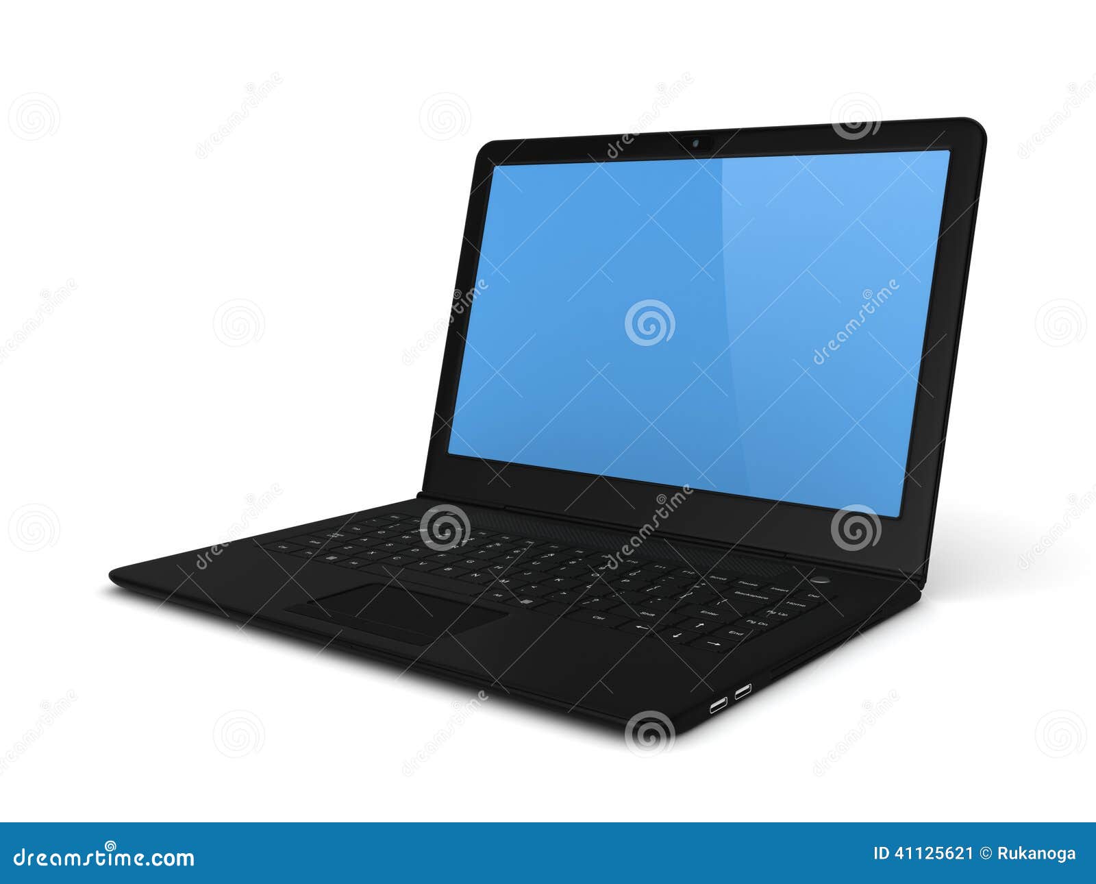 Modern notebook. stock illustration. Illustration of site - 41125621