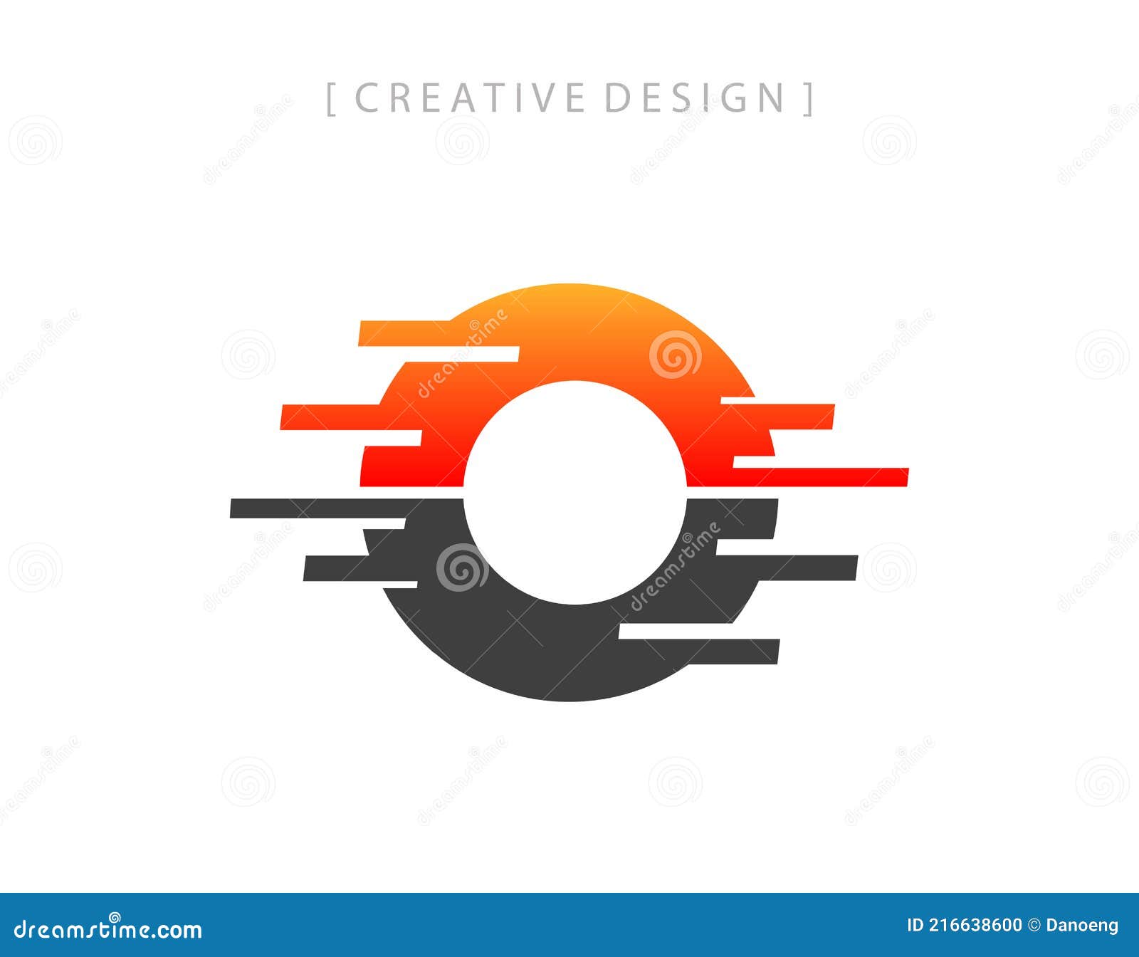 Modern O Logo. Abstract O Letter Technology Logo Template Vector Logo ...