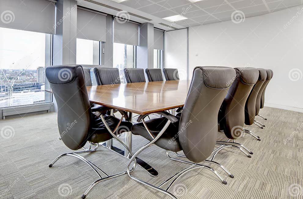 Modern office boardroom stock photo. Image of business - 21519832