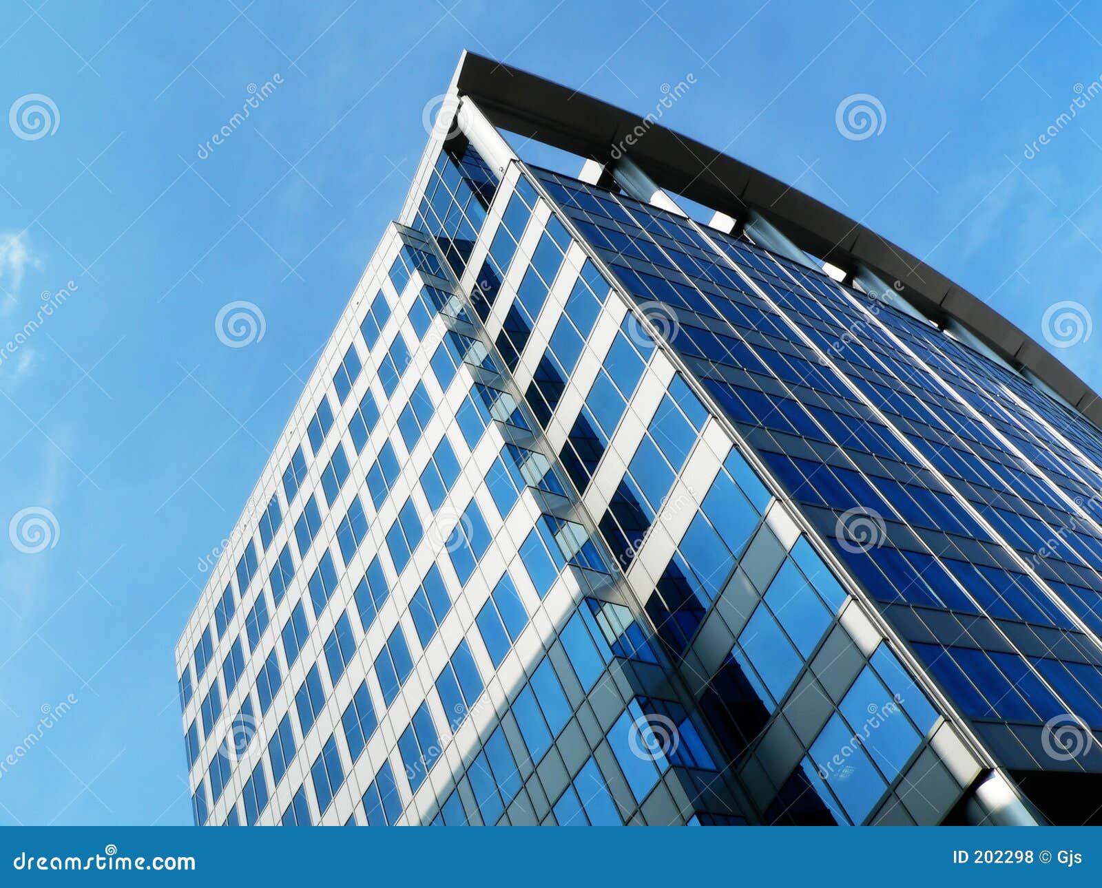 Modern office building stock photo. Image of building, perspective - 202298
