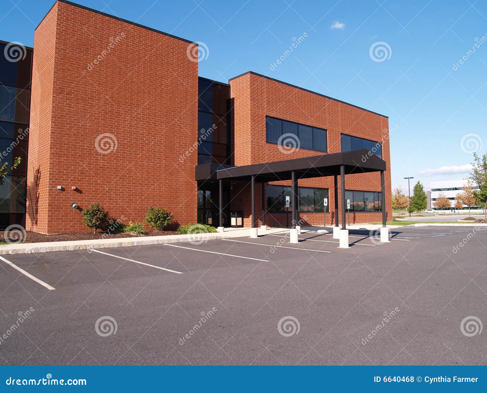 Modern office building stock photo. Image of industrial - 6640468