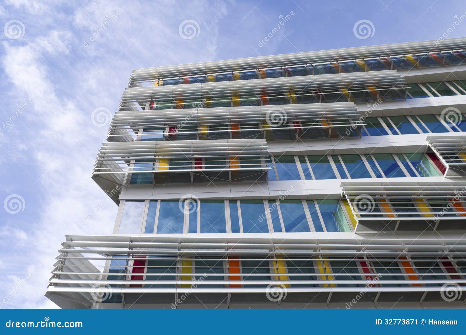 Modern office building stock image. Image of commercial - 32773871