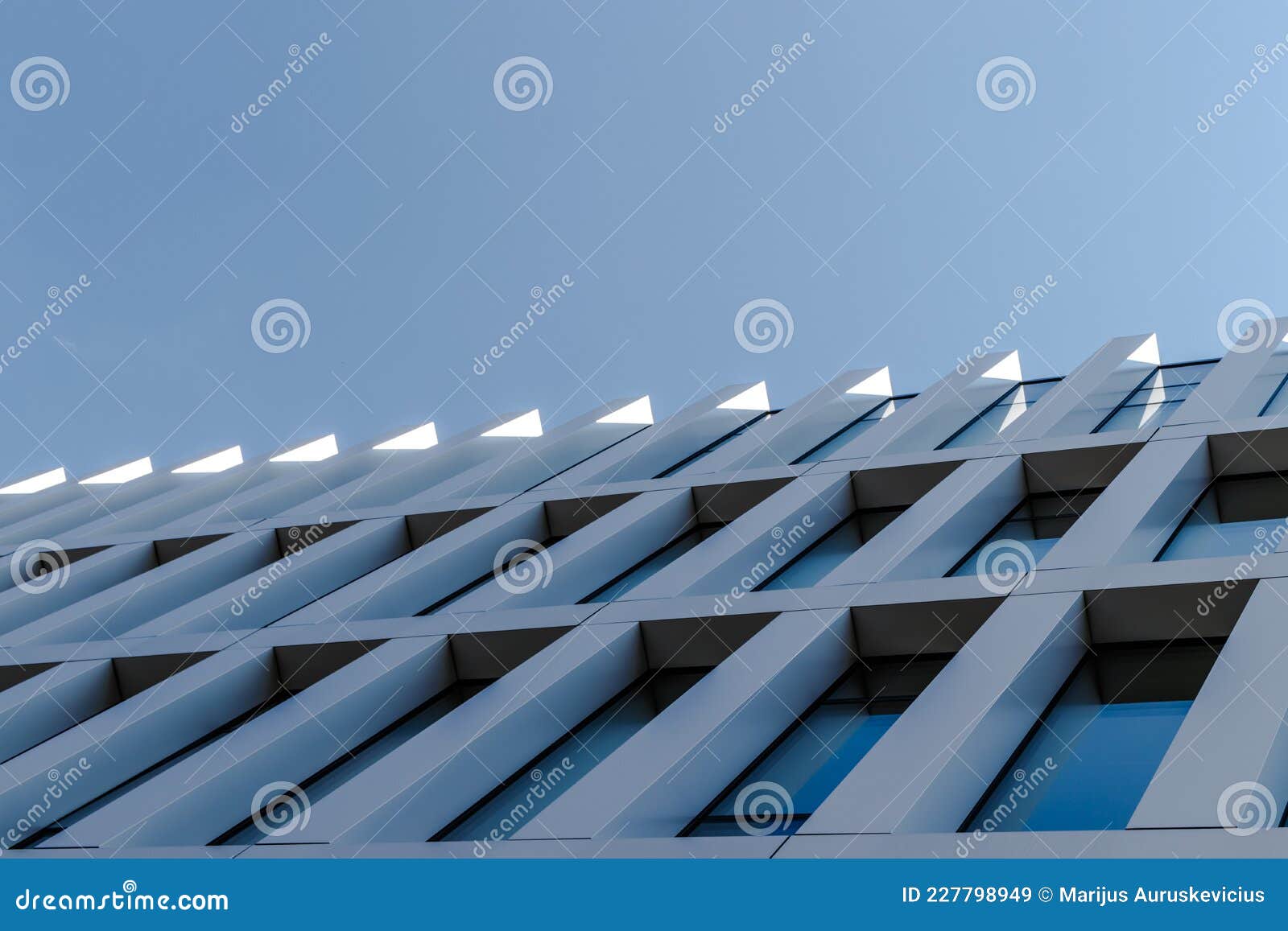 Modern Office Building. Architectural Elements Stock Image - Image of ...