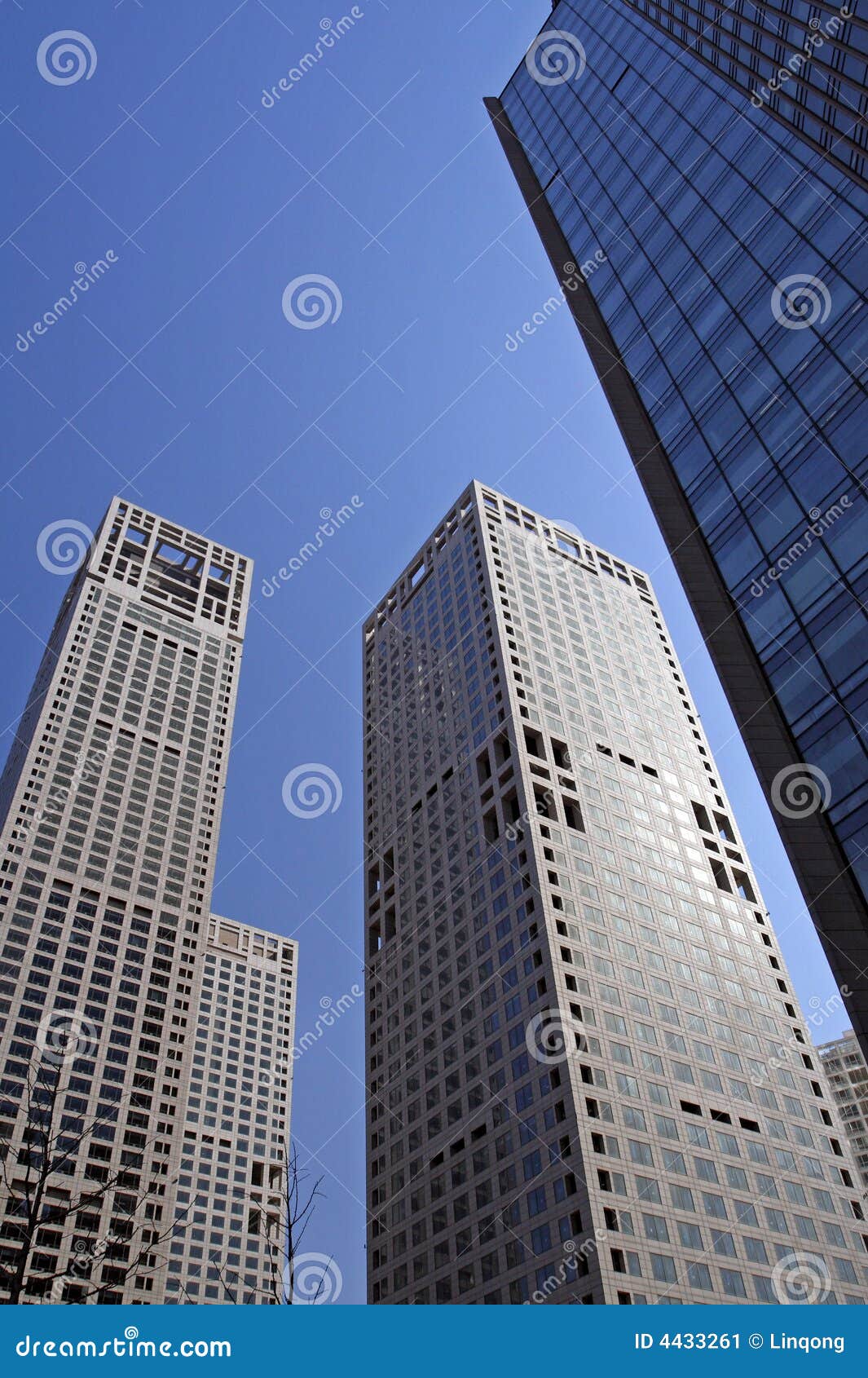 Modern Office Building of Beijing. Stock Image - Image of commercial ...