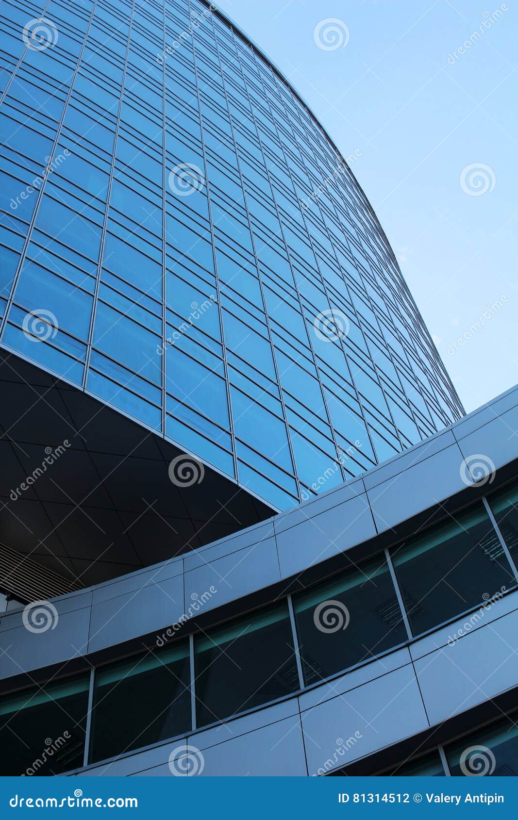 Modern Office Building Close Up Stock Photo - Image of high, finance ...