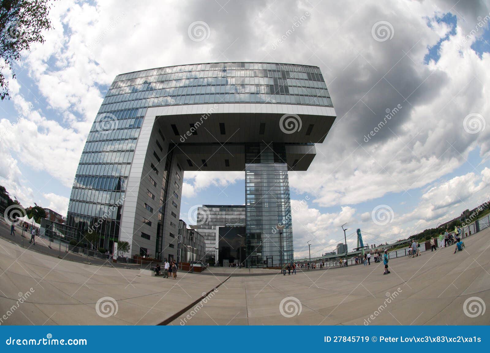 Modern Office Building at Cologne Editorial Stock Image - Image of ...