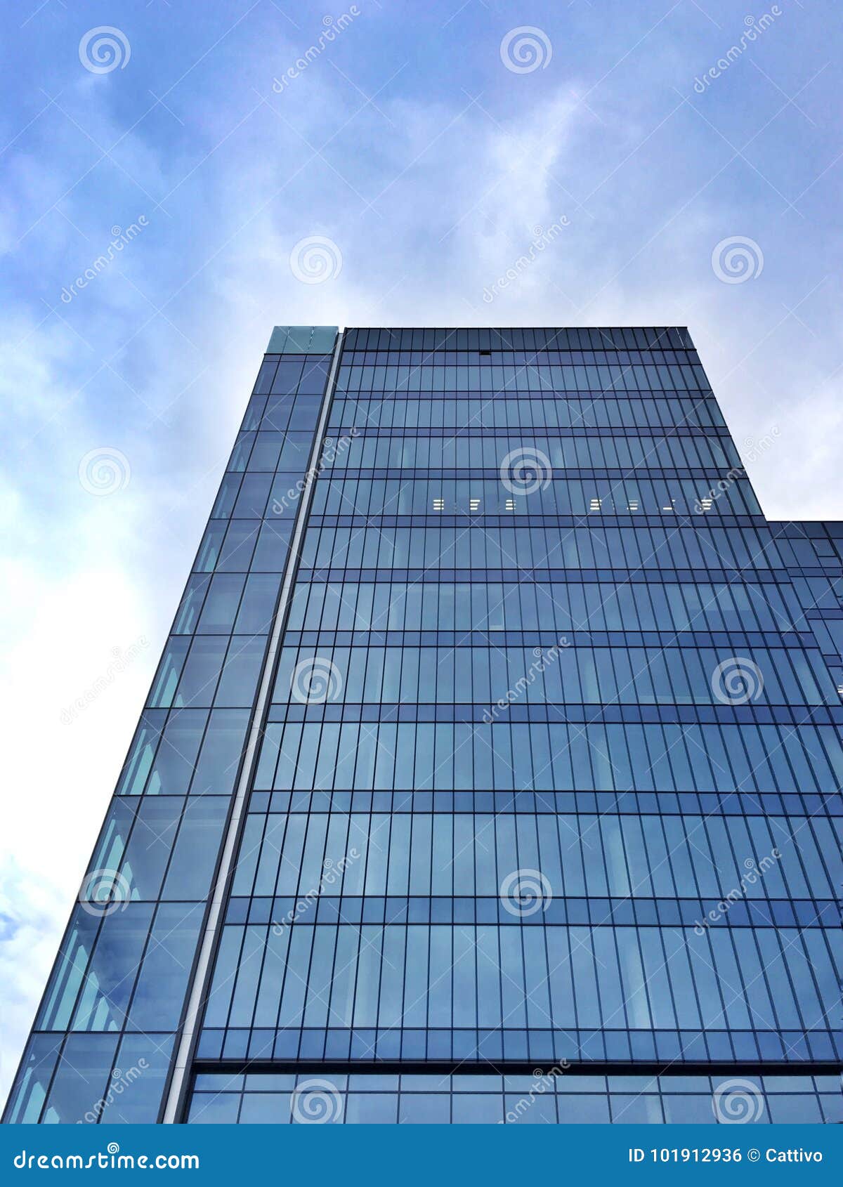 Modern Office Building Facade Stock Photo - Image of office, company ...