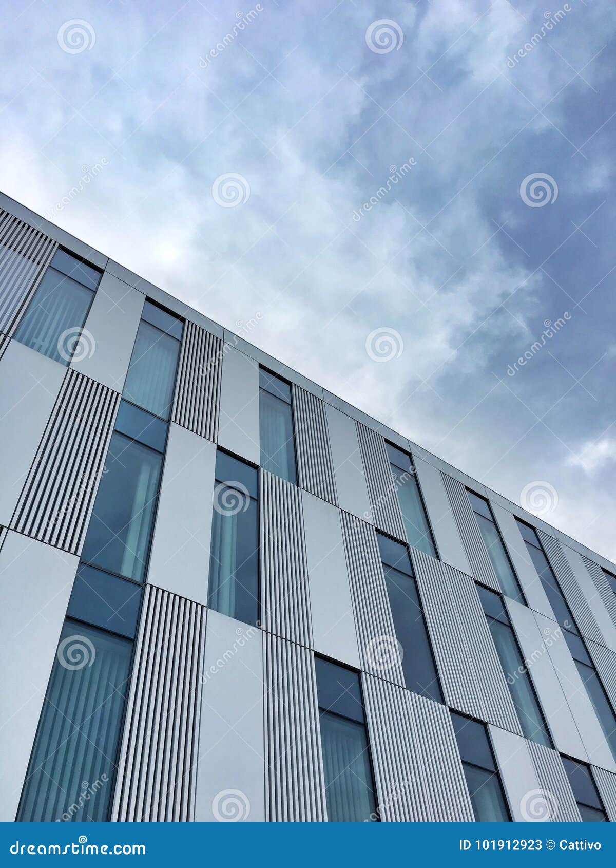 Modern Office Building Facade Stock Image - Image of work, busy: 101912923