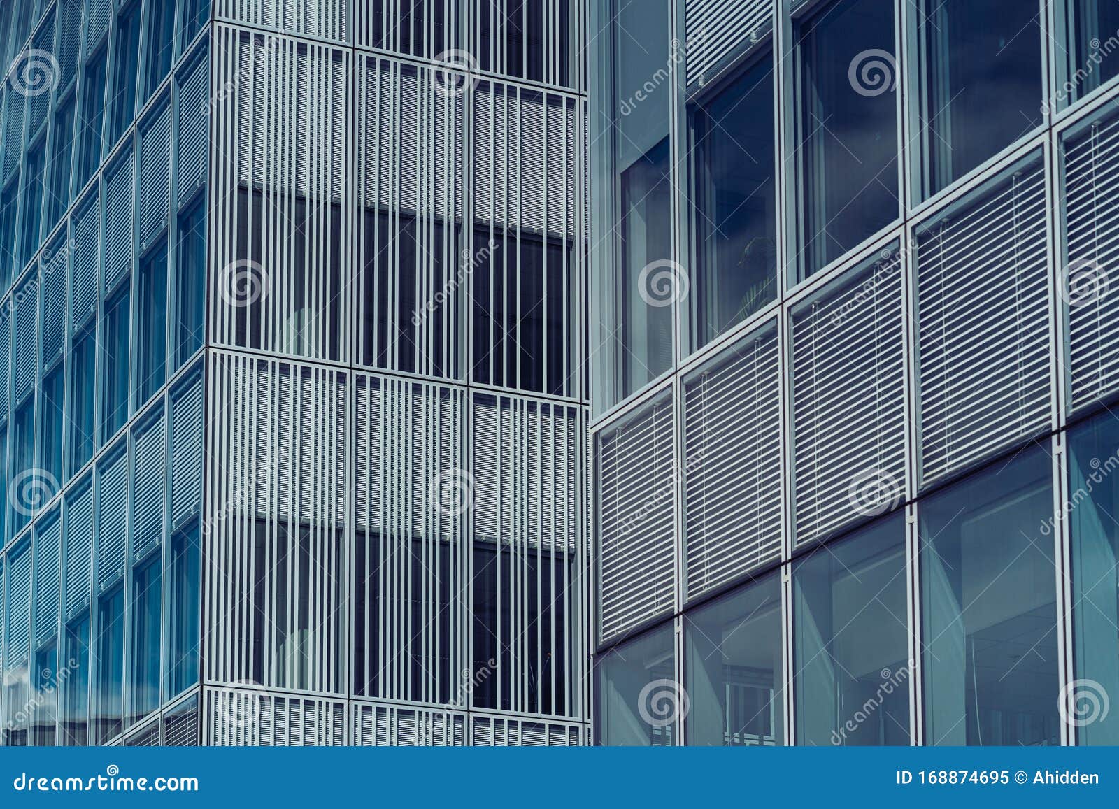 Modern Office Building Facade Stock Image - Image of abstract, modern ...