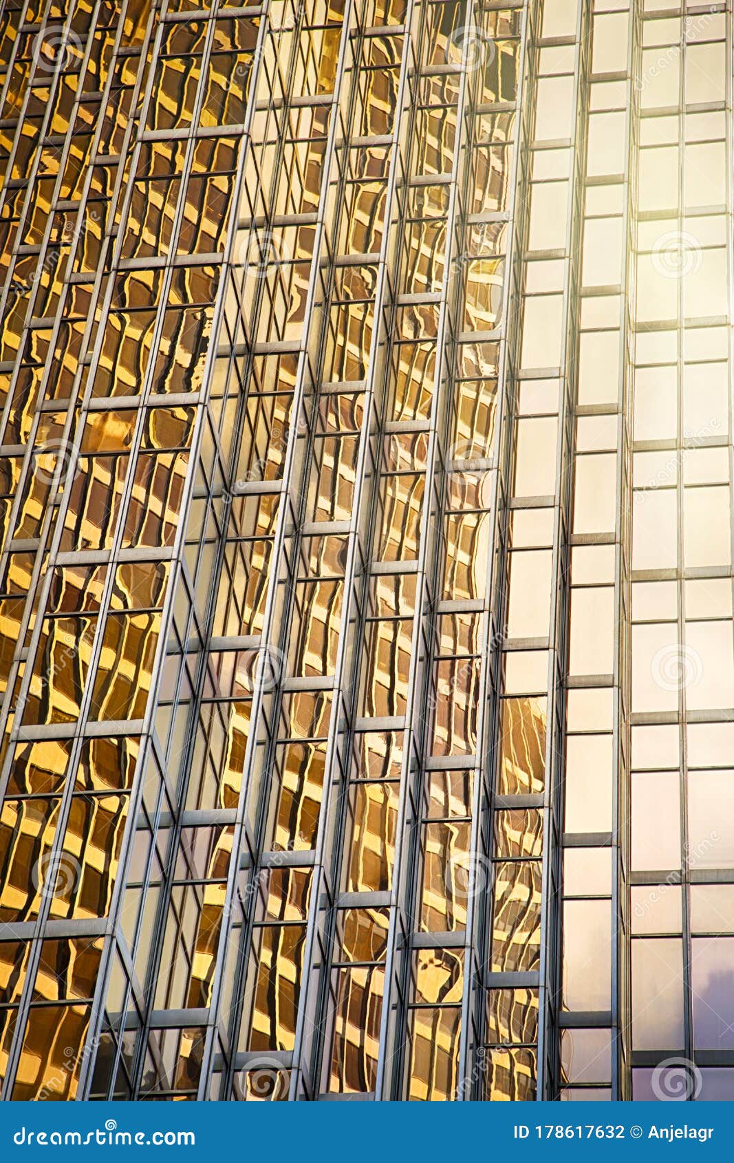 Modern Office Building Glass Skyscraper Window Facade Detail Editorial ...