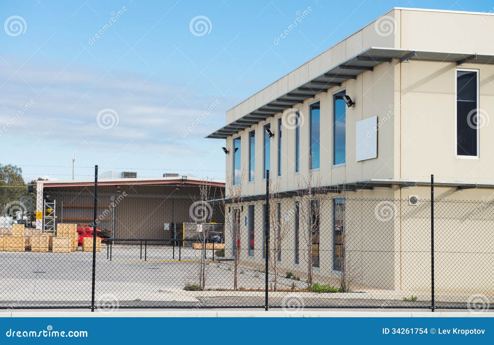 Modern office building stock photo. Image of contemporary - 34261754