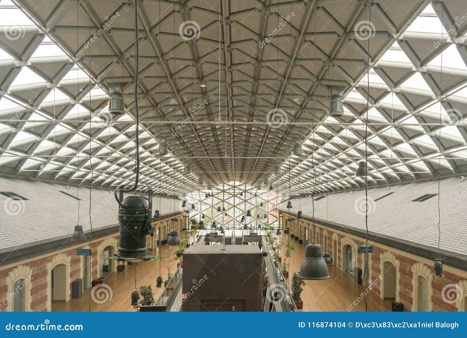 Modern Office Building Interior in Urban City. the Building is Called ...