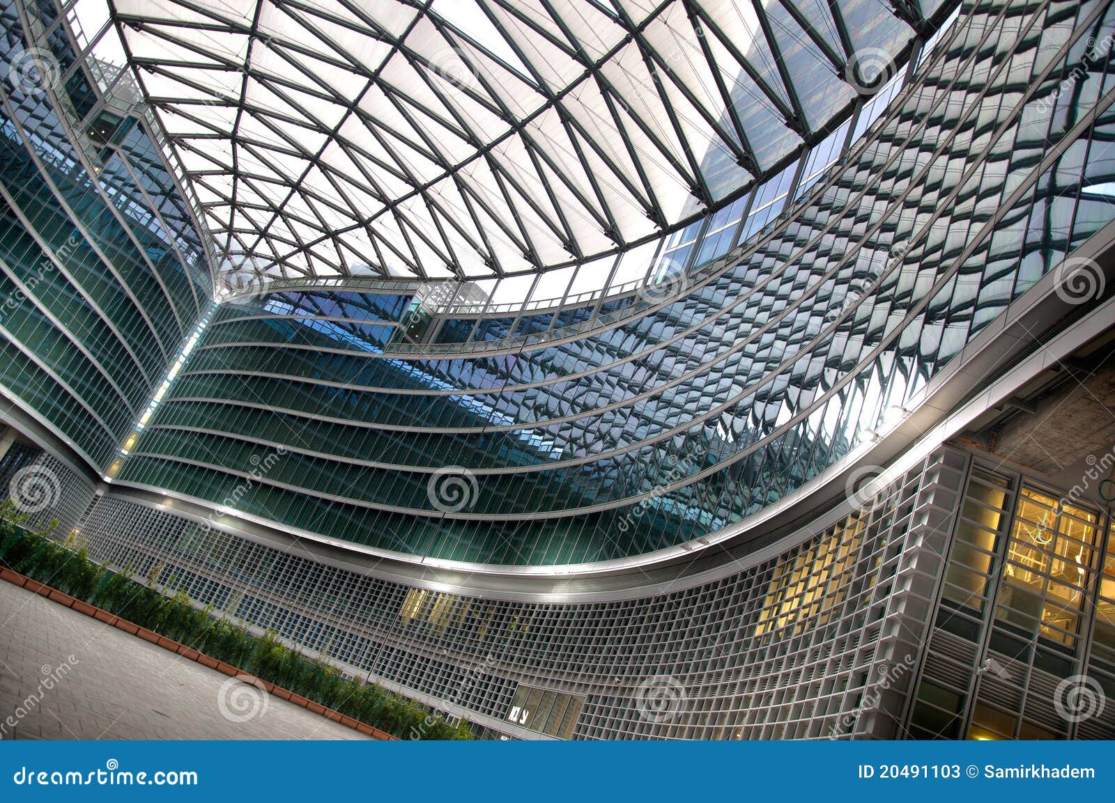 Modern Office Building in Milan Expo Stock Image - Image of milan ...