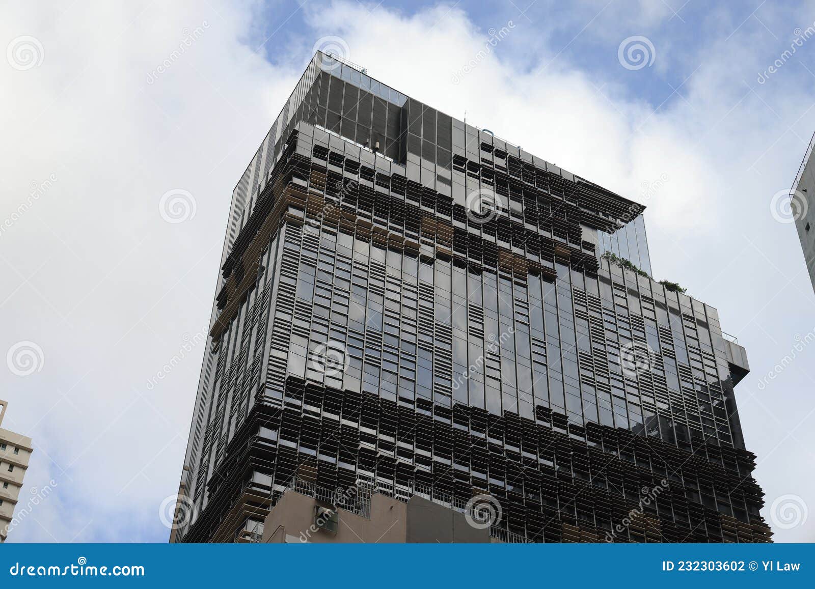 A Modern Office Building at Wan Chai, HK 14 Oct 2021 Editorial ...