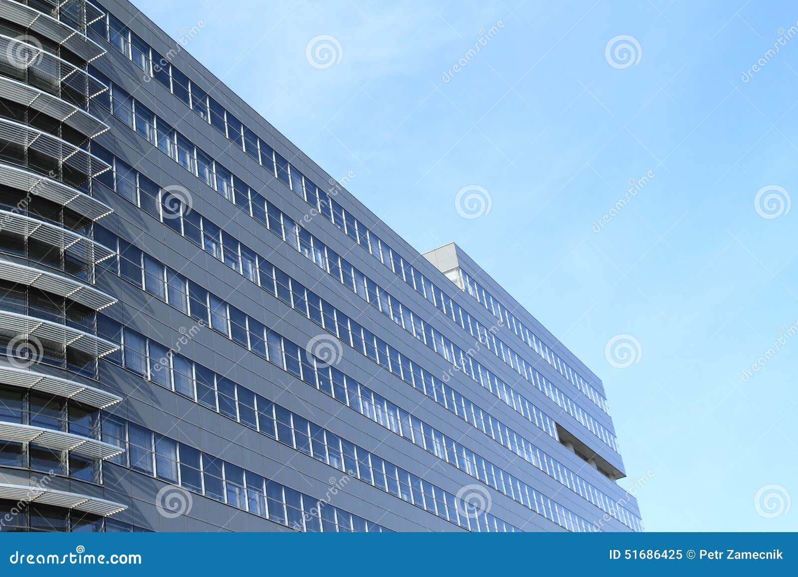 Modern office building stock image. Image of czech, republic - 51686425