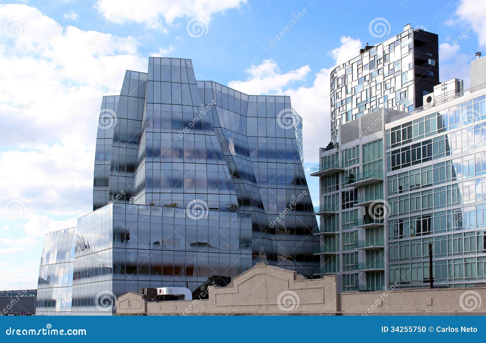 Modern Office Buildings and Skyscraper Background Stock Photo - Image ...