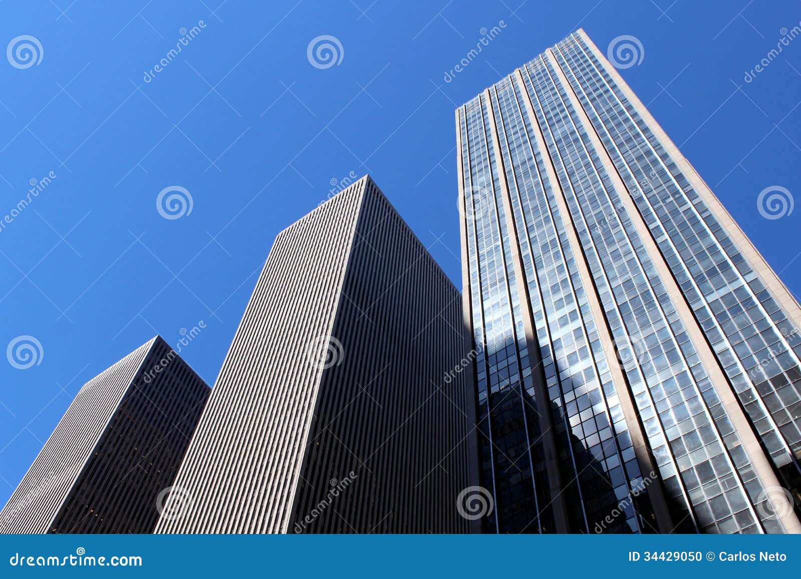 Modern Office Buildings and Skyscraper Background Stock Photo - Image ...