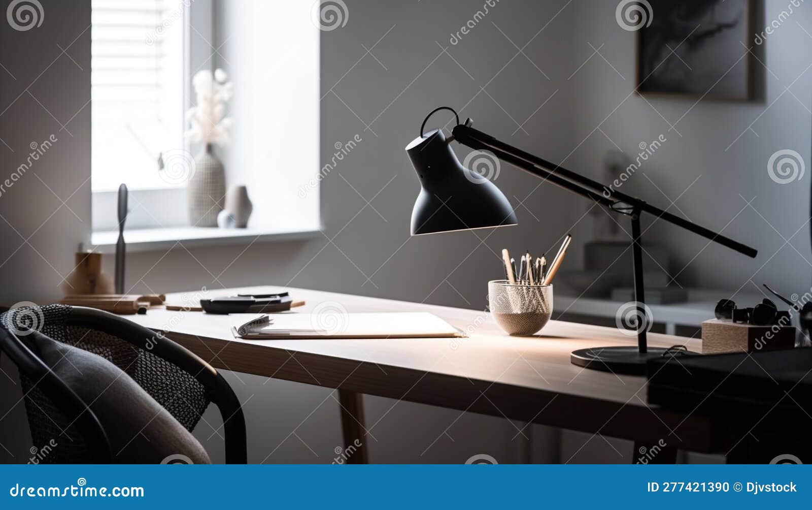 Modern Office Design with Creative Working Technology Generated by AI ...