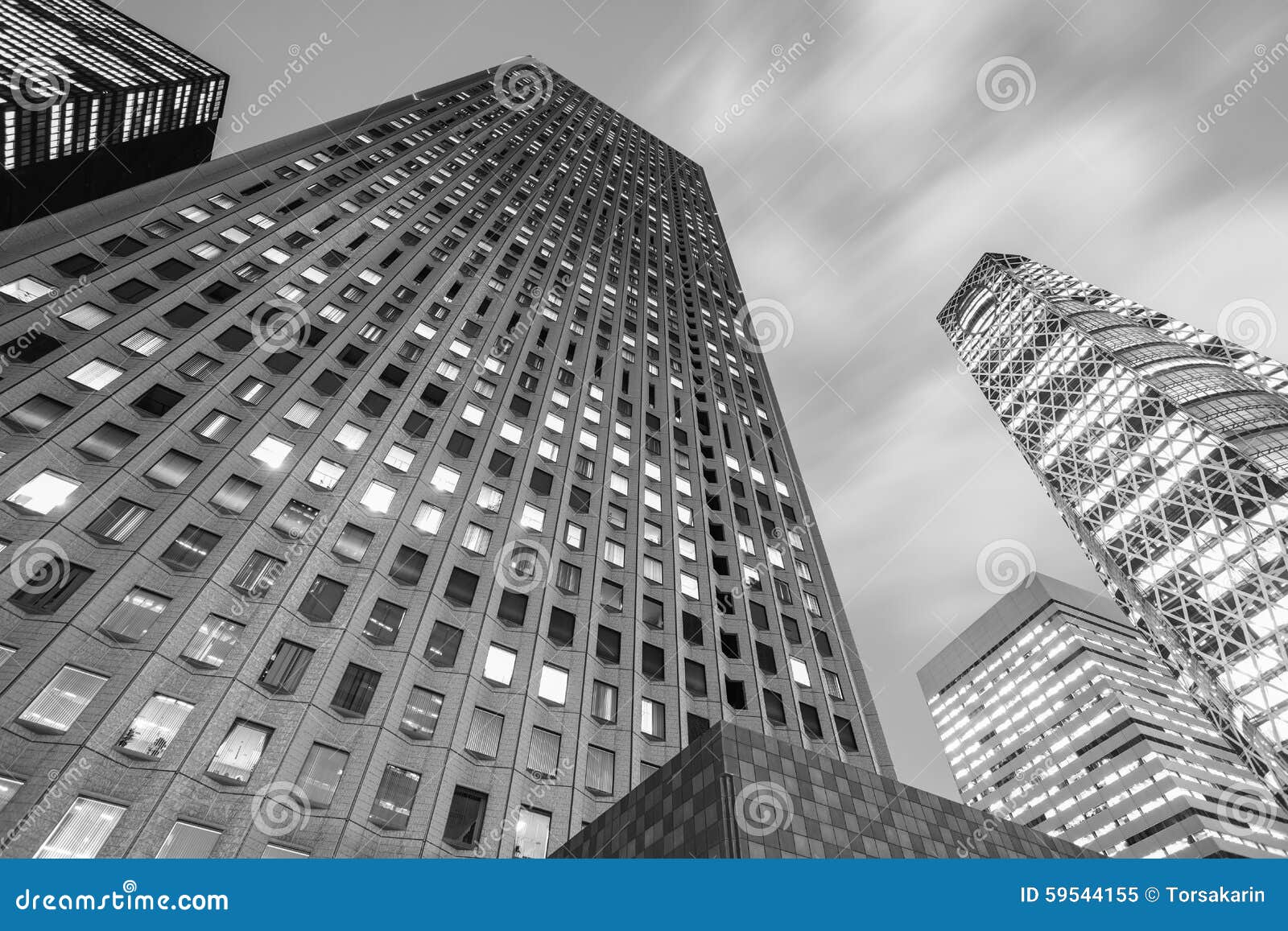 Modern Office High Building Stock Image - Image of commercial ...