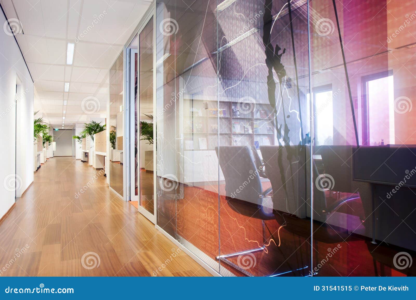 Modern office interior stock image. Image of floor, colored - 31541515