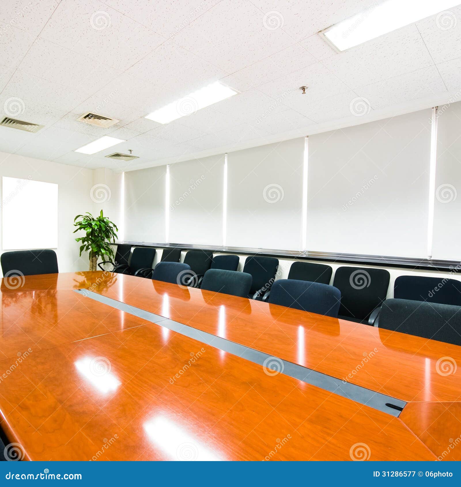 Modern Office Interior Boardroom Stock Image - Image of living, clean ...