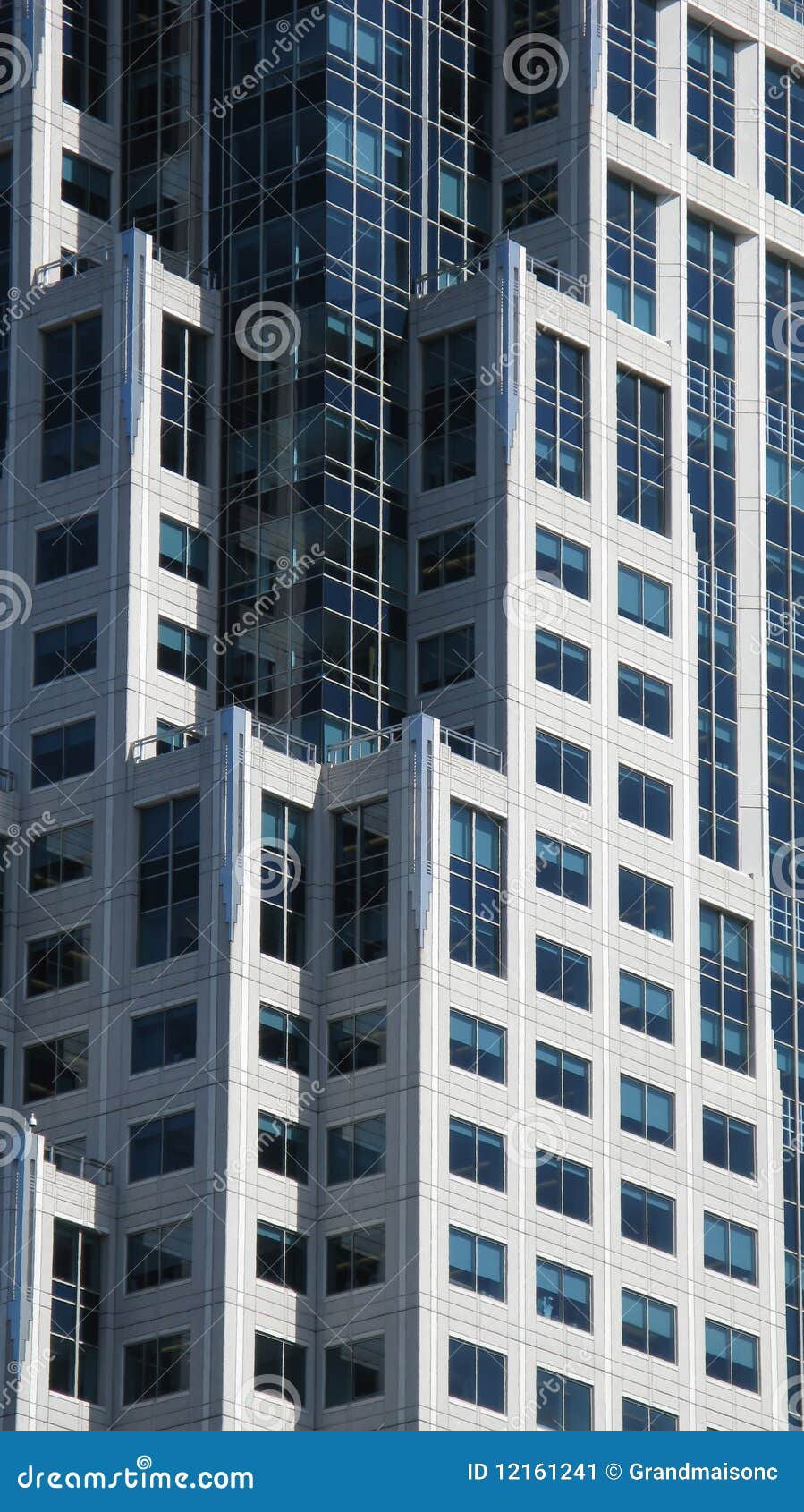 Modern office skyscraper stock image. Image of property - 12161241