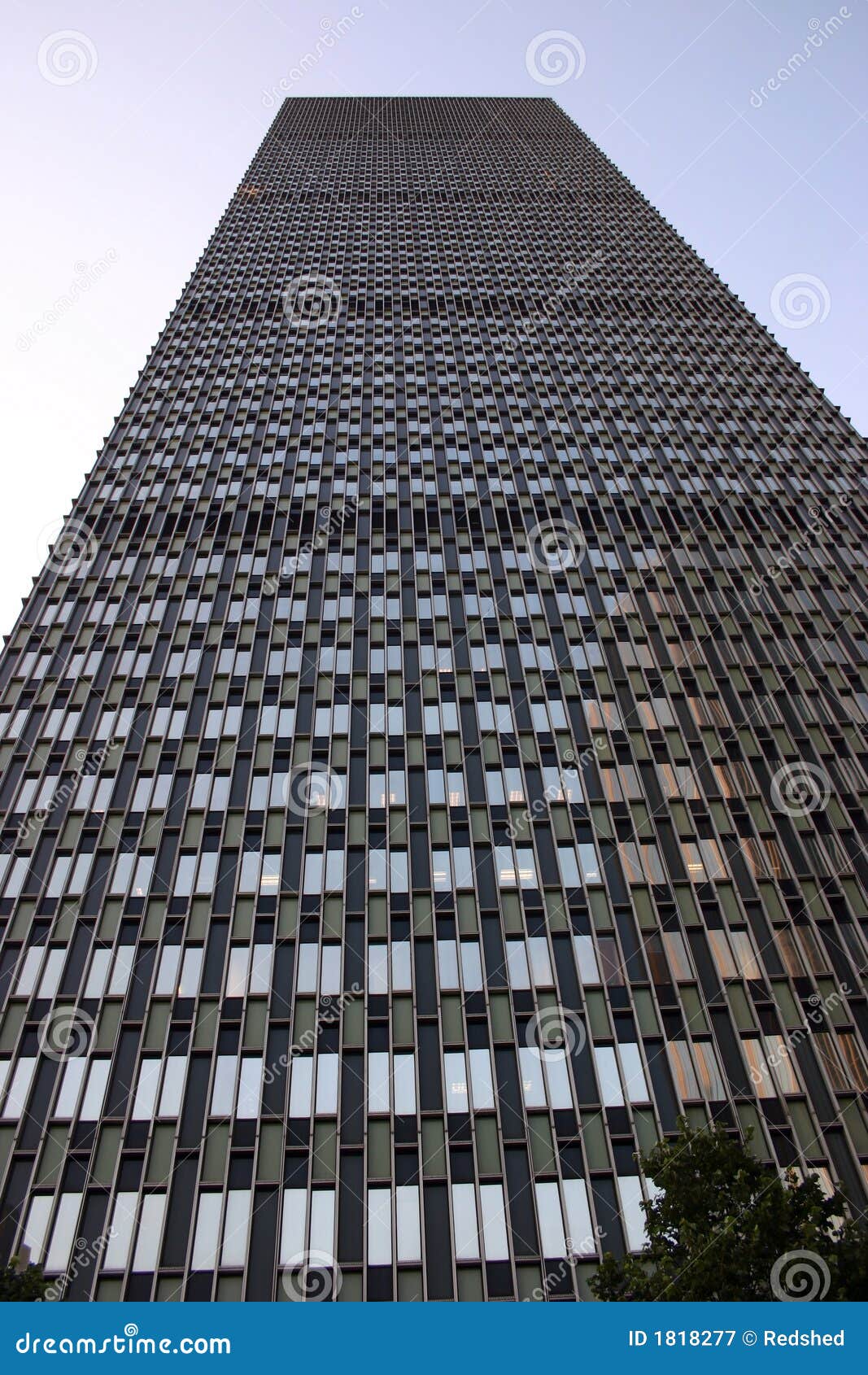 Modern office skyscraper stock image. Image of exterior - 1818277
