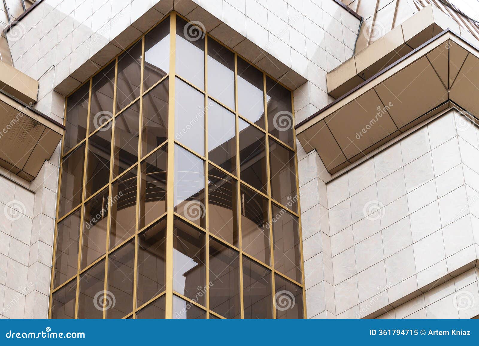 Modern Office Skyscraper Frame Work Architecture Background Pattern ...