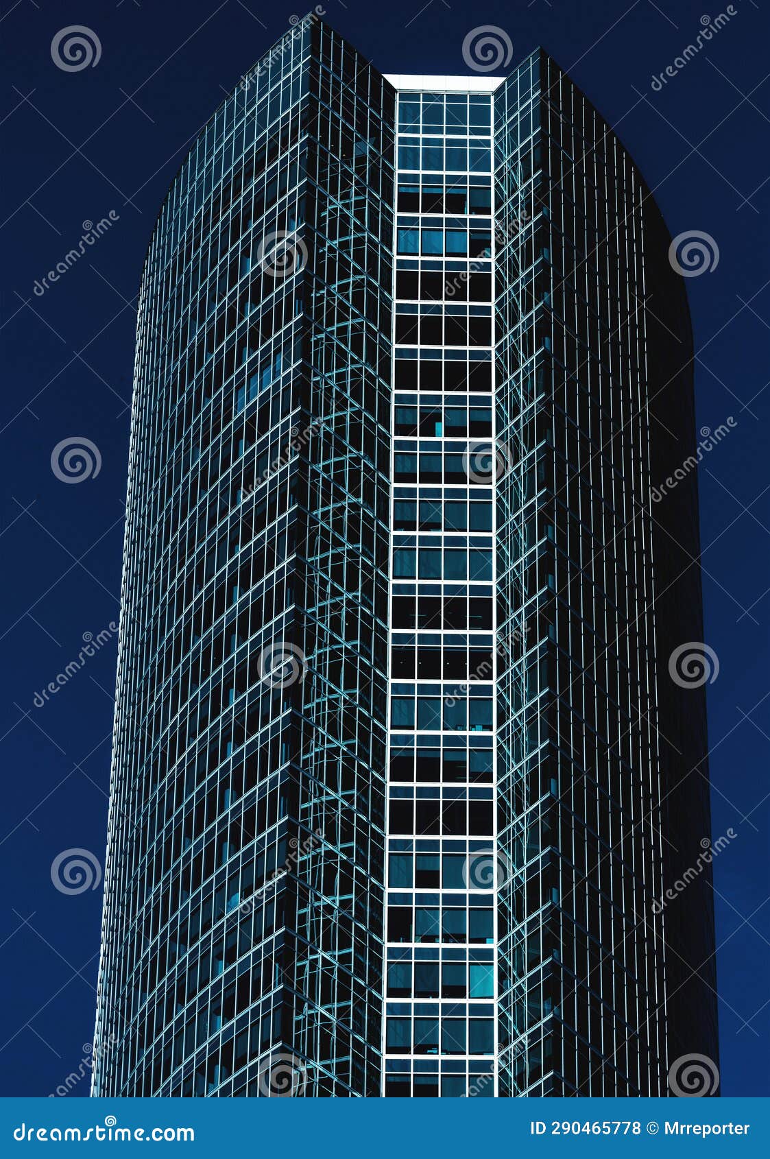 Modern Office Tower Building Stock Photo - Image of modern, front ...