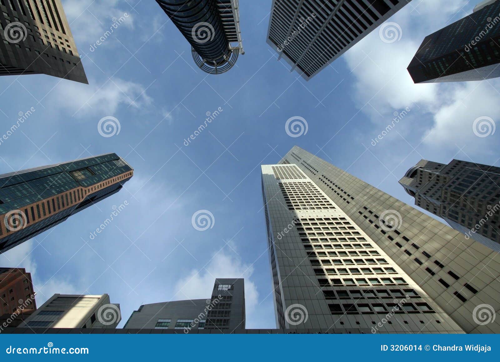 Modern Office Towers stock photo. Image of diagonal, finance - 3206014