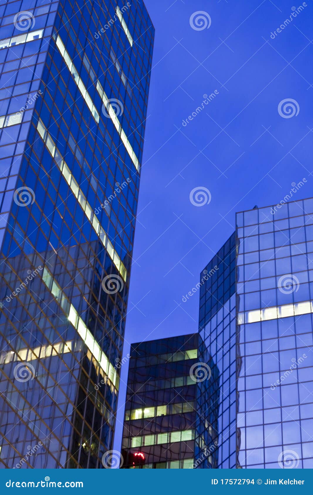 Modern Office Towers and Dawn Sky Stock Photo - Image of engineering ...