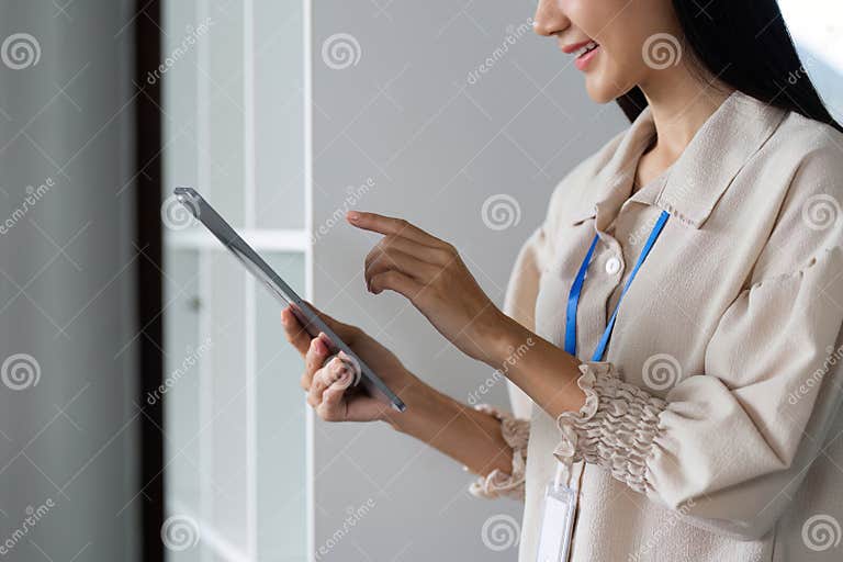 Modern Office Workers Collaborating Remotely Using Online Programs and ...