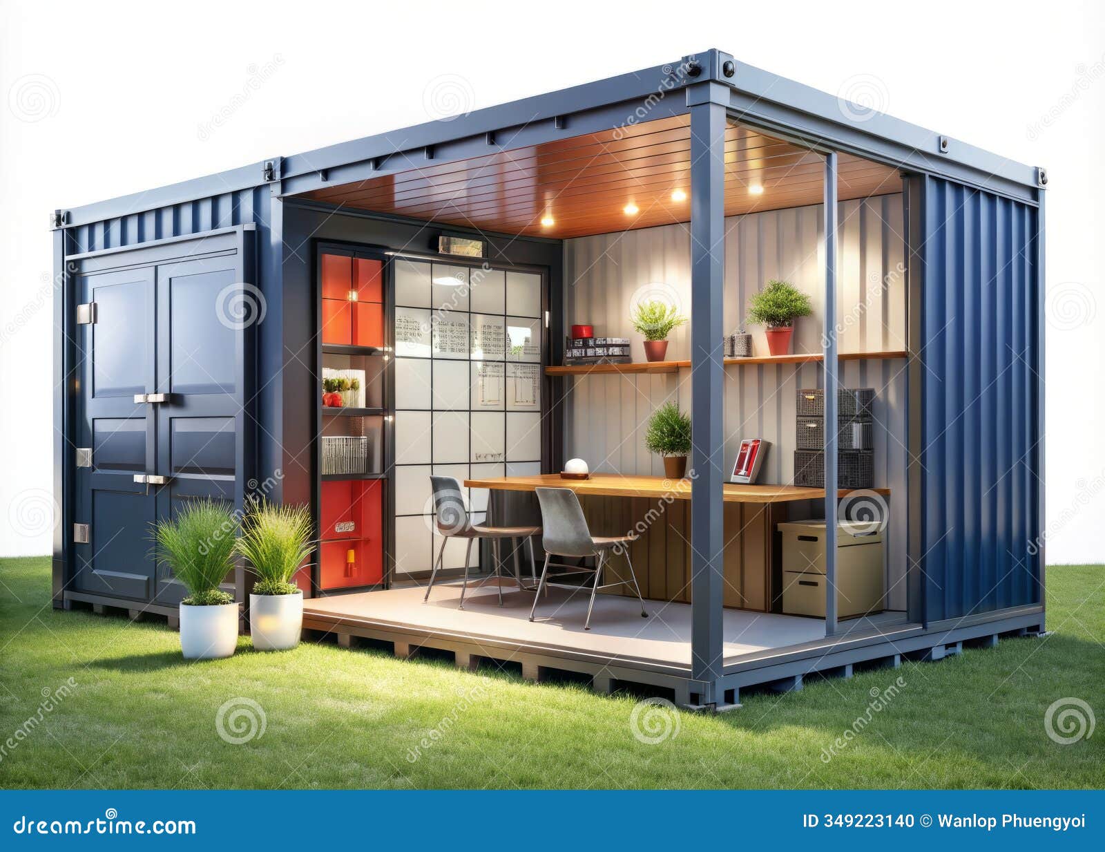 Modern Office Workspace Design: Innovative Shipping Container ...