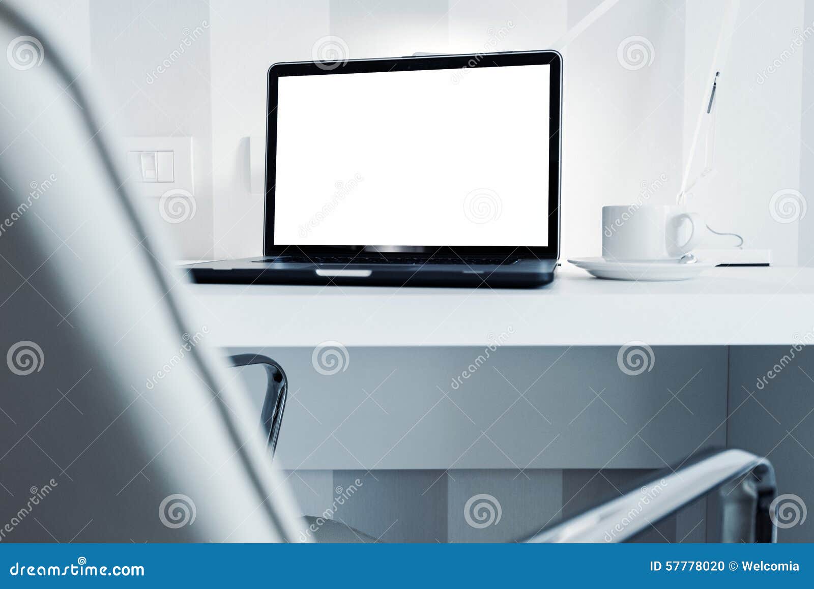 Modern Office Workstation stock photo. Image of interior - 57778020