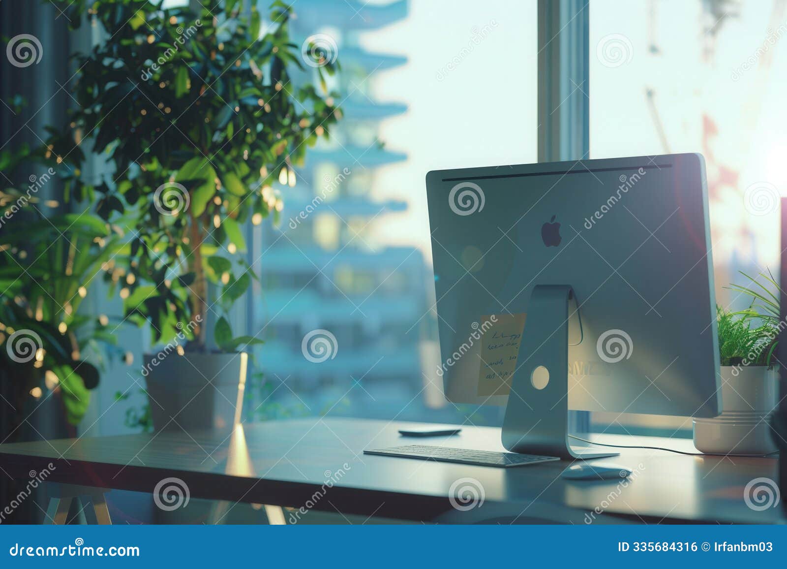 Modern Office Zoom Background. High Detailed Wallpaper Design Stock ...