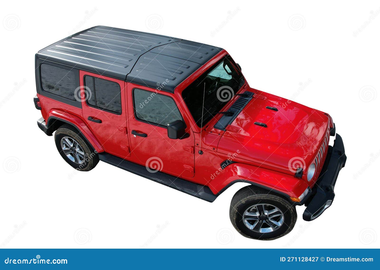 Modern Offroad Car Side View Stock Image - Image of automobile, drive ...