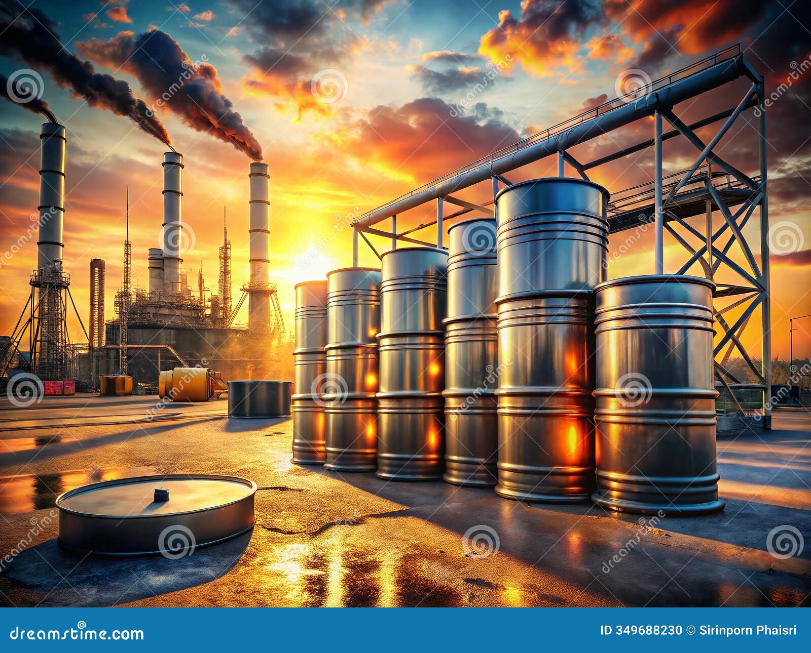 Modern Oil Storage and Transportation Visualizing the Complexities of ...