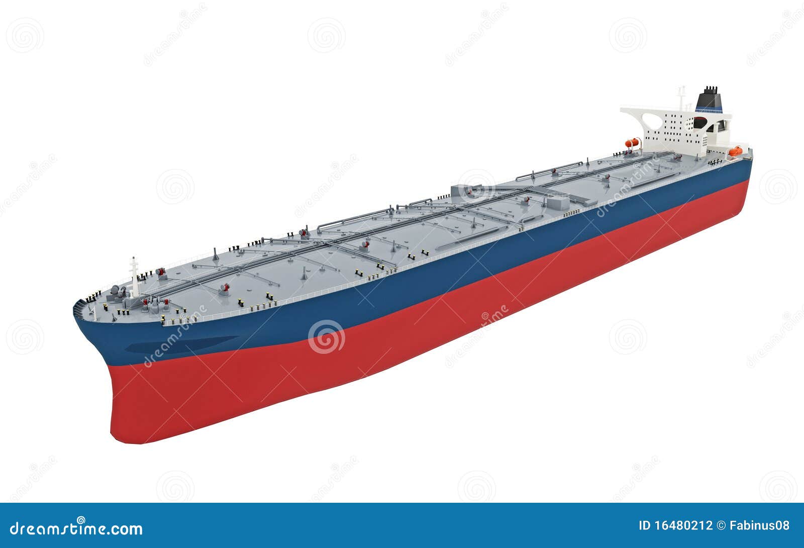 Modern oil tanker stock illustration. Illustration of three - 16480212