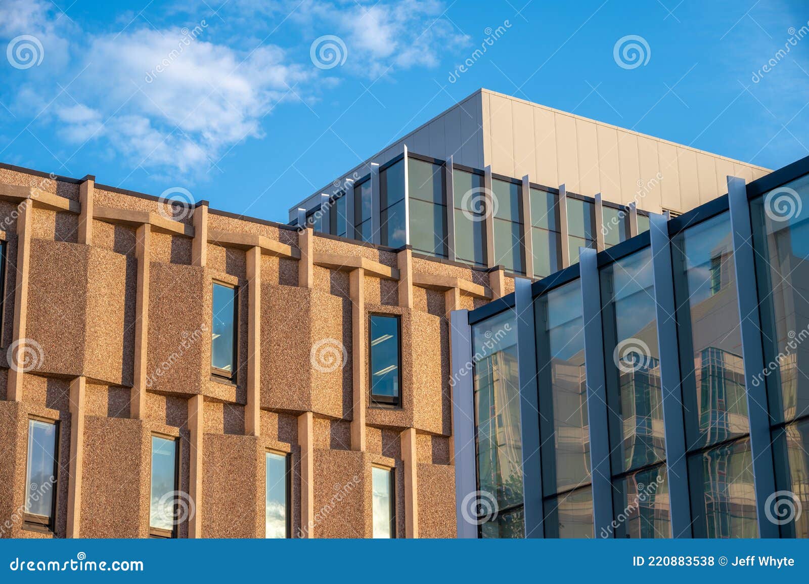 Modern and Old Architecture Stock Photo - Image of generic, alberta ...