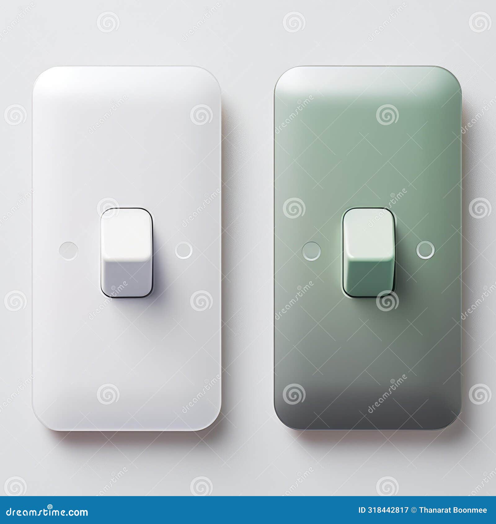 Modern Onoff Trapezoid Toggle Switch Design, Ai Generated Stock ...