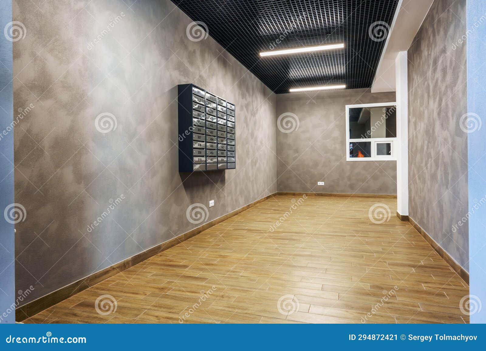 Modern Open Space Office Interior for Background Stock Image - Image of ...