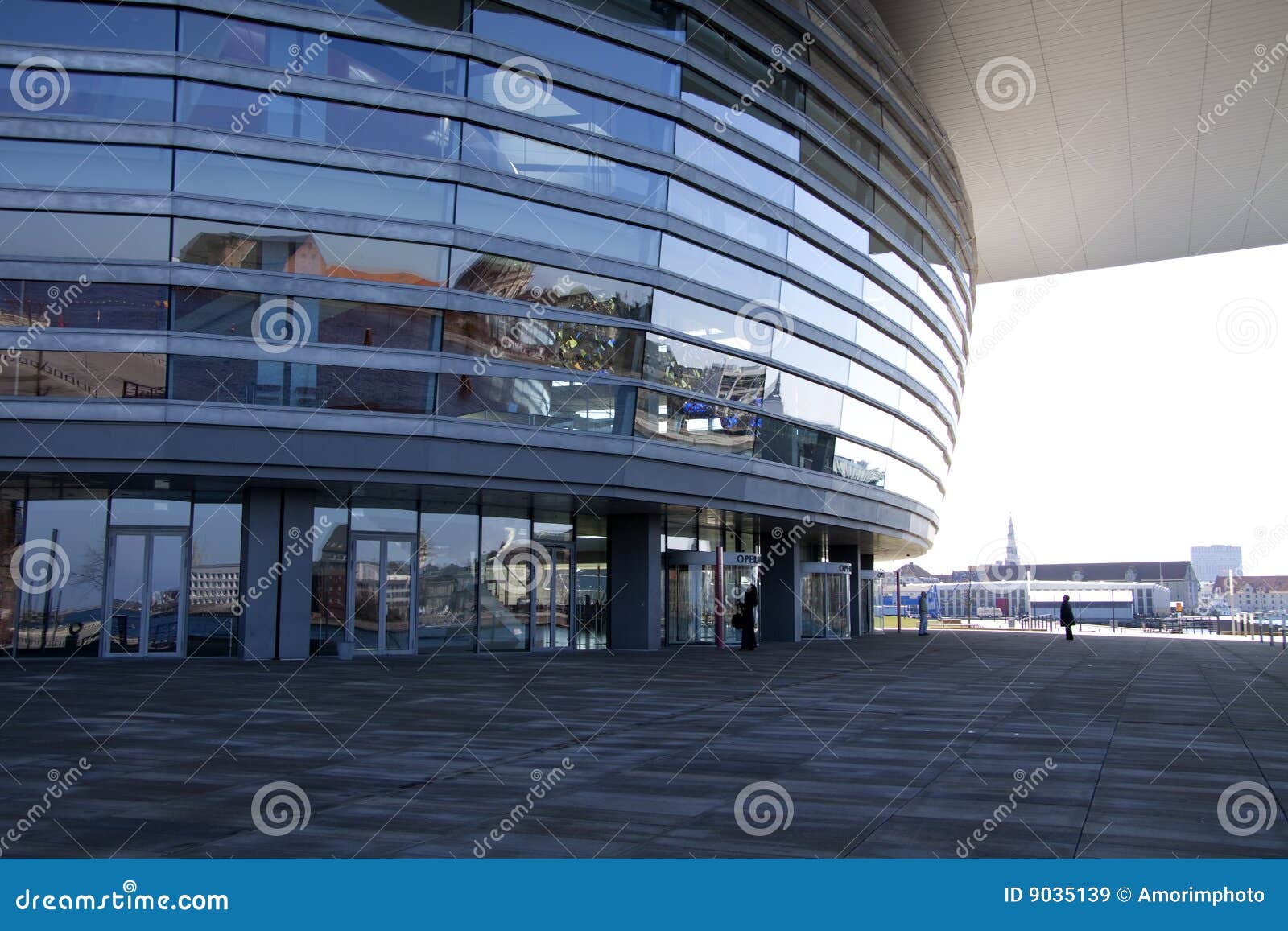 A modern opera house stock image. Image of grand, copenhagen - 9035139