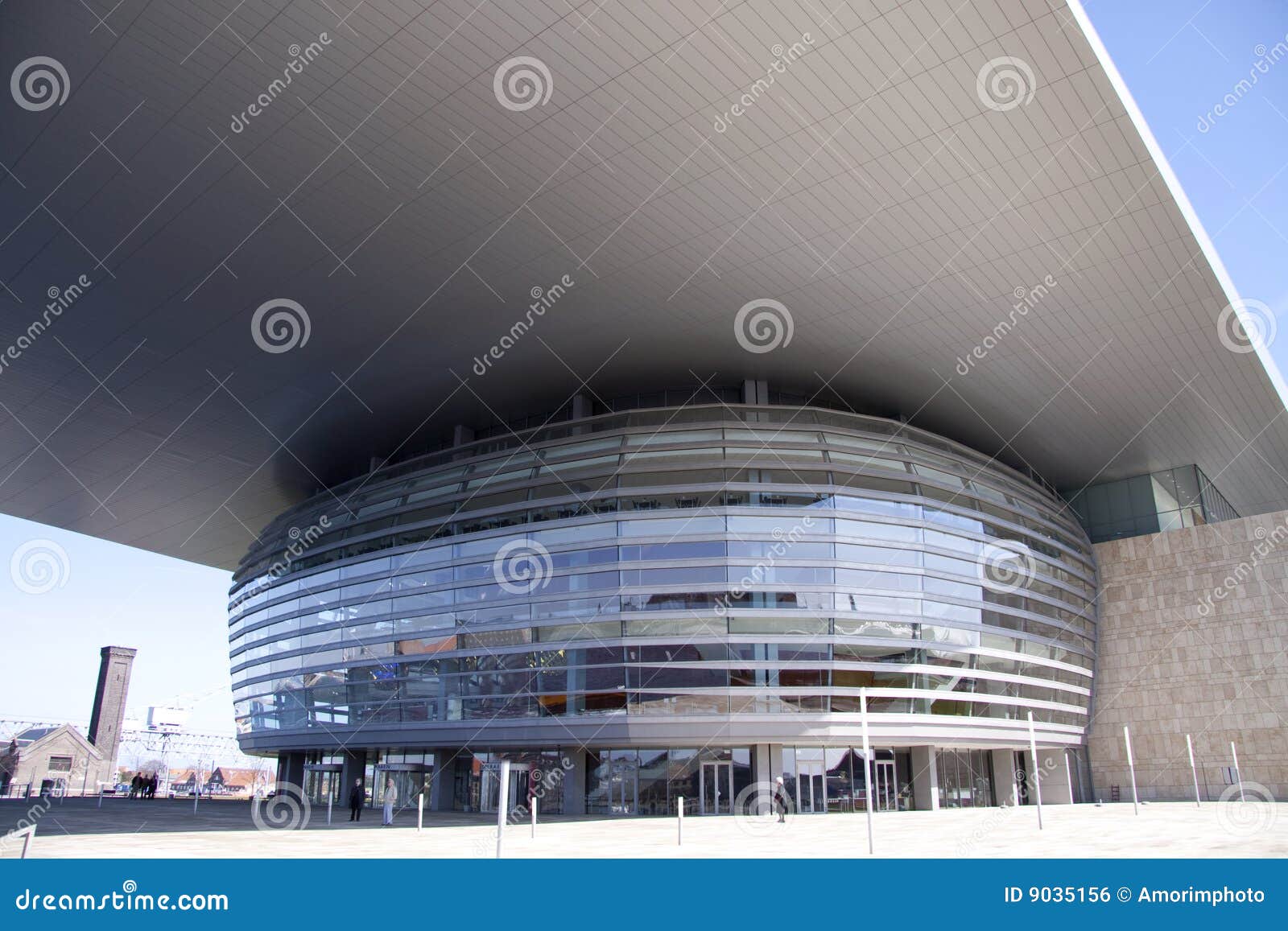 A modern opera house stock photo. Image of urban, scandinavia - 9035156